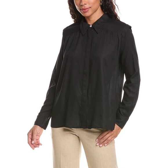 ANNA KAY | Tops | Anna Kay Shirred Yoke Blouse | Poshmark